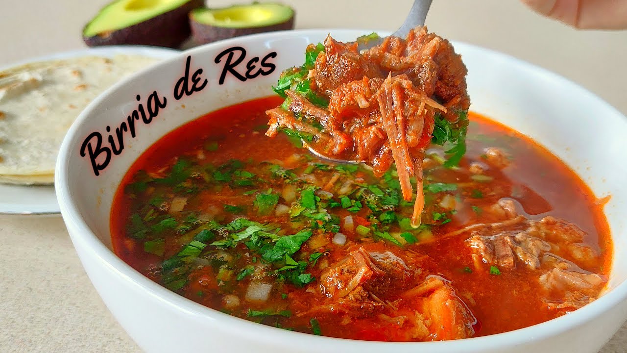 [RECETA] BIRRIA de RES - Paso a Paso - YouTube