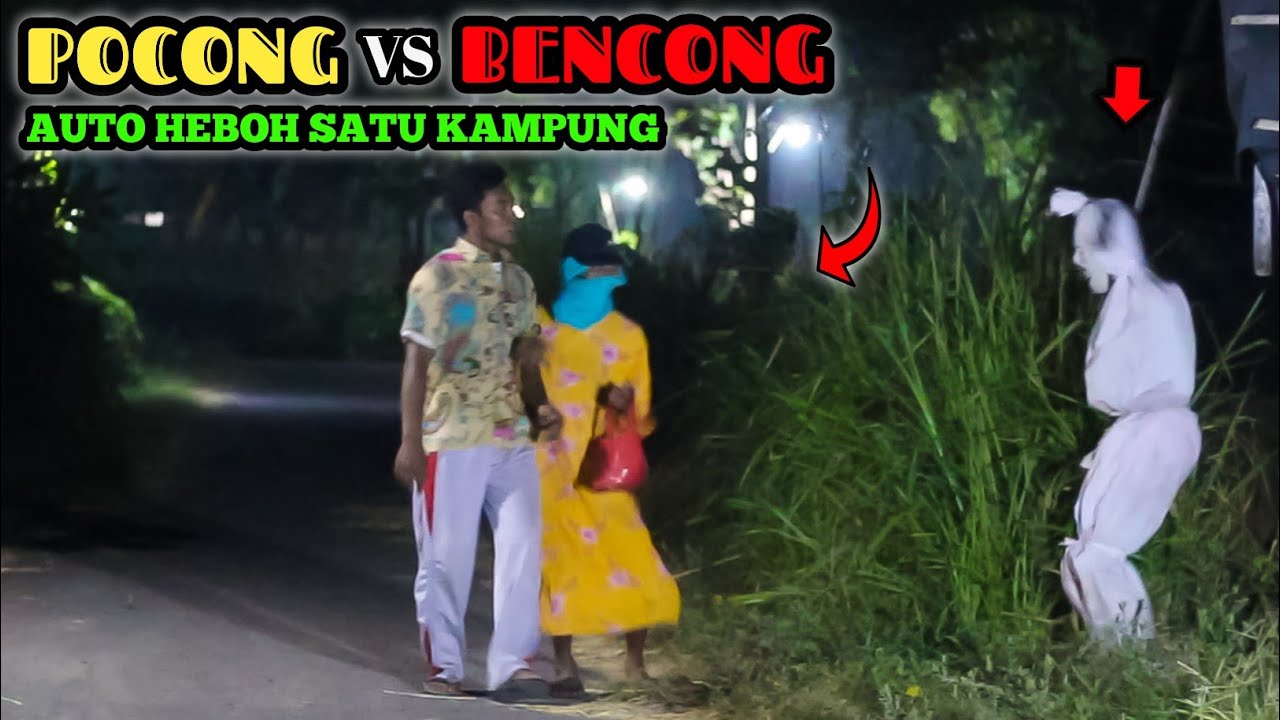 Reaksi Bencong Ketemu Pocong || Kompilasi Prank Hantu Terlucu ...