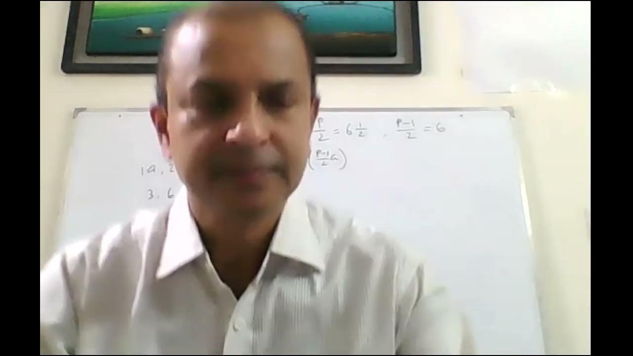 ADVANCED NUMBER THEORY Class 04. Mathematics Master’s final year. National University. - YouTube