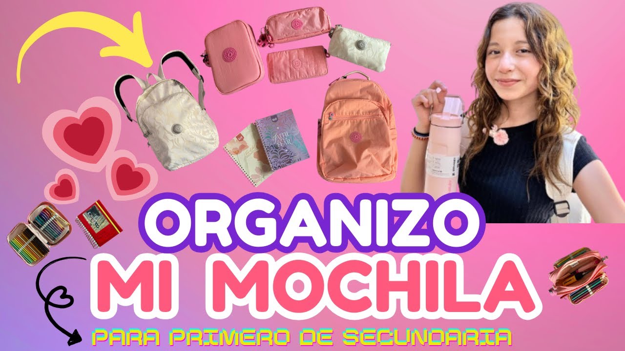 🎒 ¡ALISTANDO MI MOCHILA para el REGRESO A CLASES! 😱📚 ¿Qué llevo dentro ...