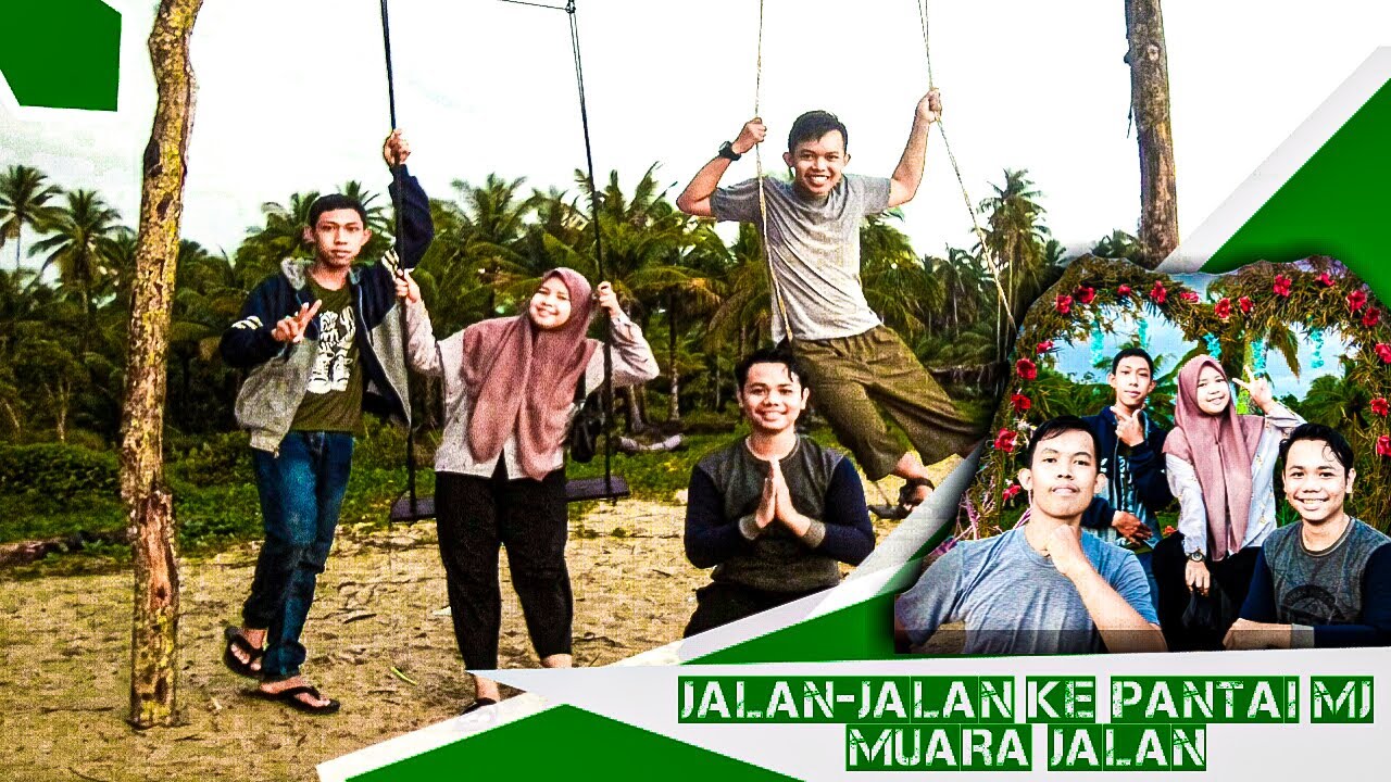 Jalan jalan ke Pantai MJ Sambas - YouTube