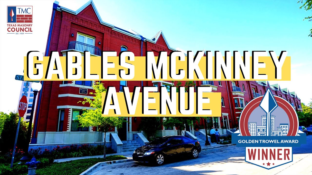 Gables McKinney Ave | 2020 TMC Golden Trowel Winners - YouTube