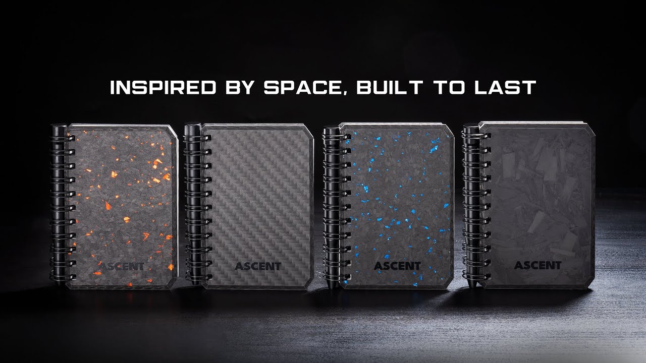 The Indestructible Notebook & Pen Inspired by Space. - YouTube