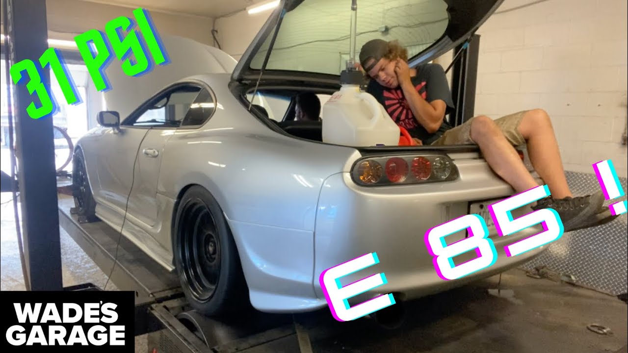 PUSHING A STOCK BOTTOM END 2JZ TO ITS LIMITS ! MK4 SUPRA DYNO DAY FLEX ...