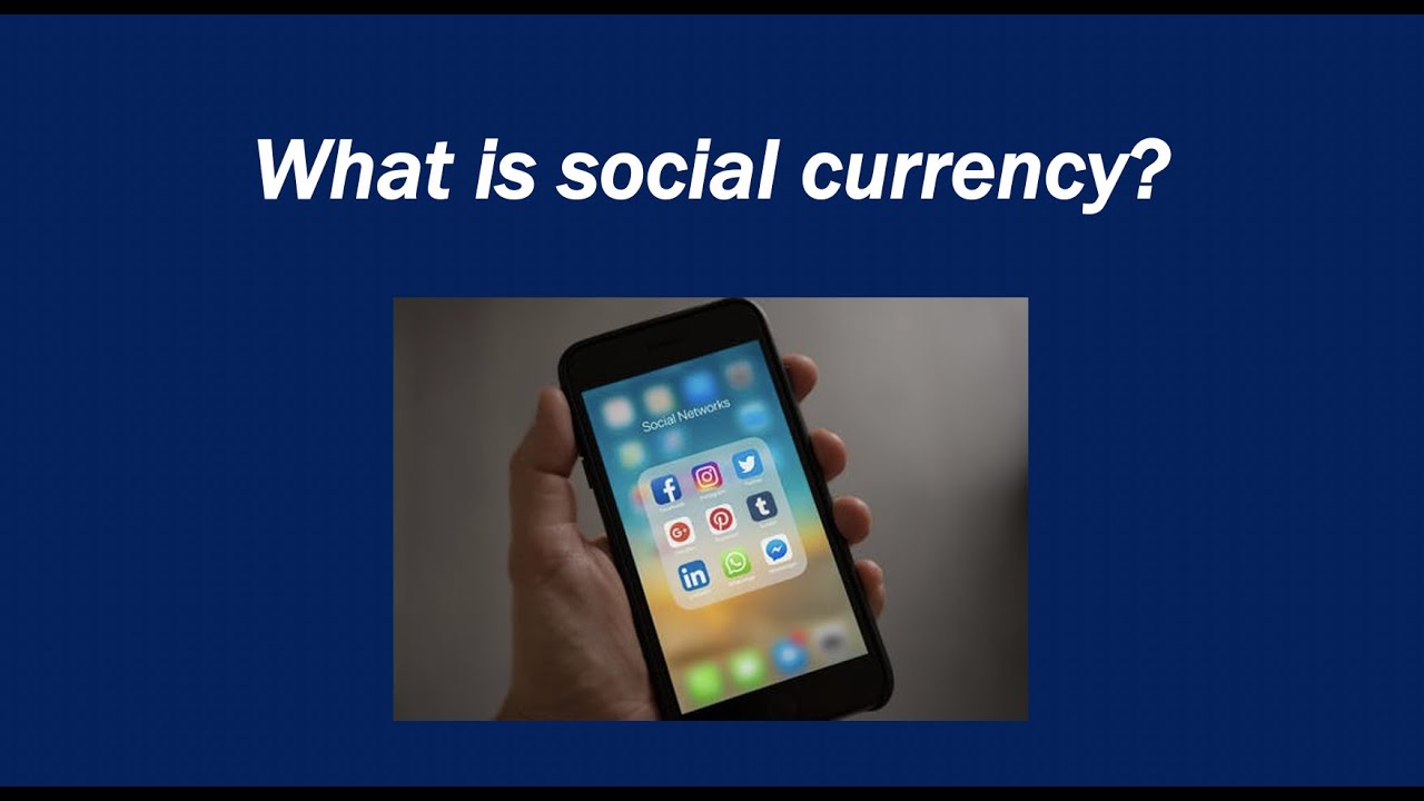 What is social currency? - YouTube