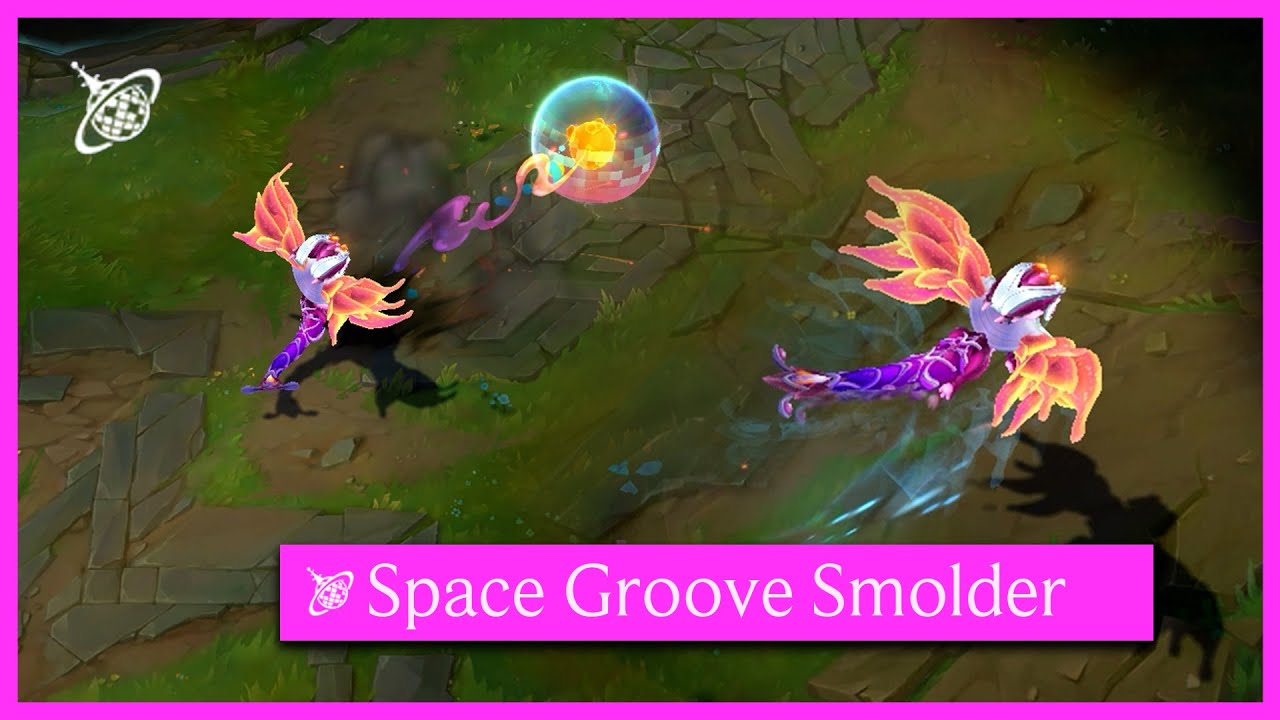 Space Groove Smolder League of Legends Custom Skin - YouTube