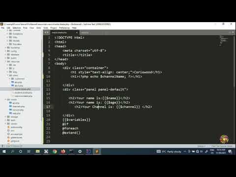 19. Laravel Blade Template - How to write If-else Conditional Statements? - YouTube