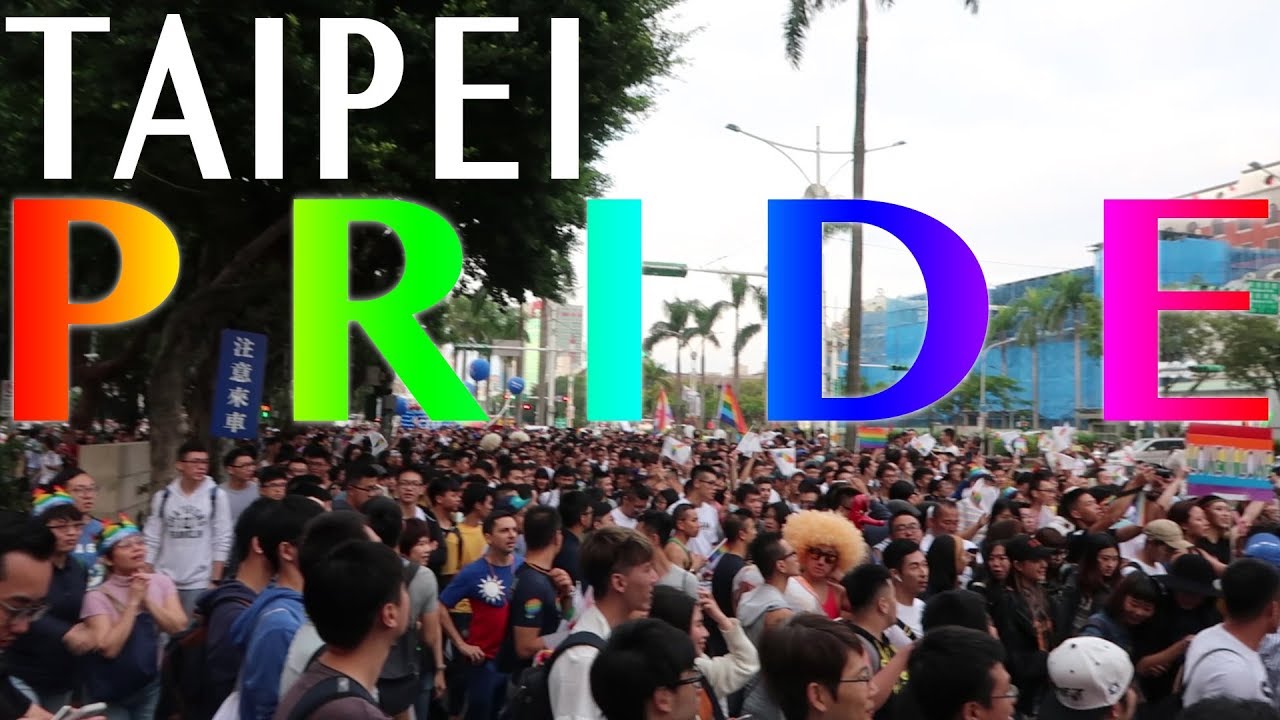 TAIWAN PRIDE: Asia's Biggest Pride | Gay Solo Travel - YouTube