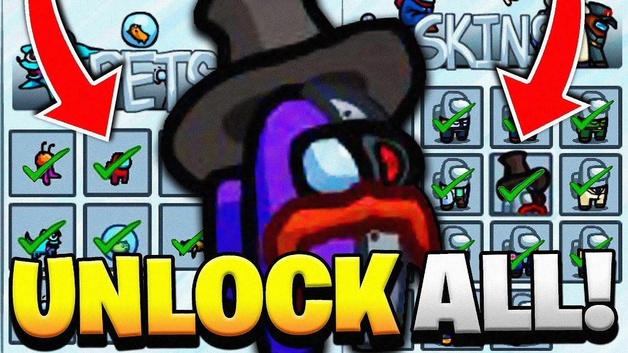How To Get All The Cosmetics In Among Us For Free! - YouTube