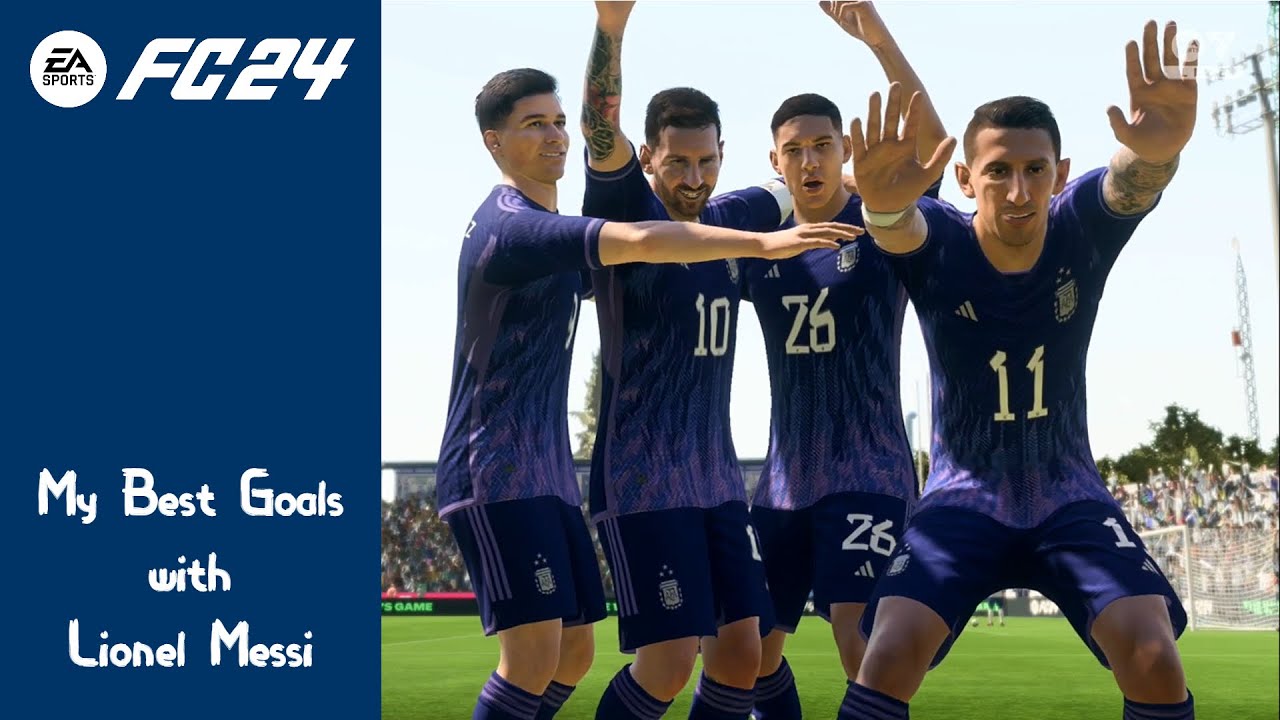 EA SPORTS FC 24 | My Best Goals with Lionel Messi - YouTube