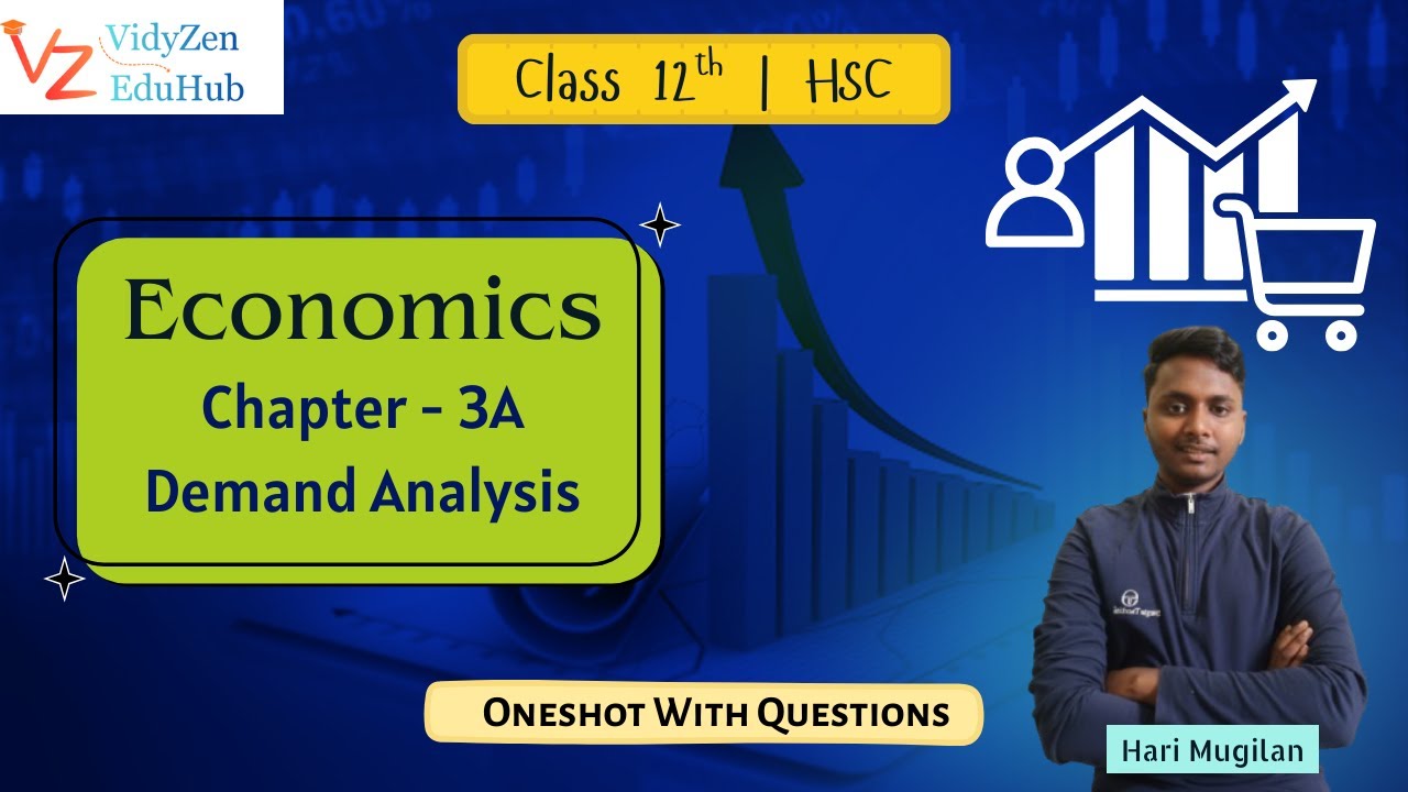 Class 12 HSC Economics | Chapter 3A One-Shot Revision | Full Revision ...