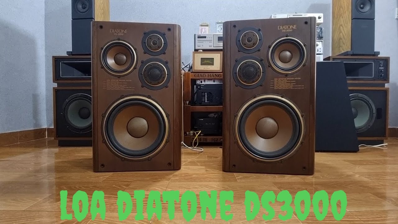 hay nhất dòng loa Nhật là đây loa diatone ds3000 giá rẻ giật mình lun - YouTube