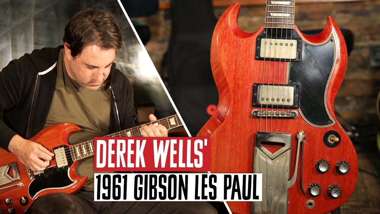Derek Wells' 1961 Gibson Les Paul - YouTube