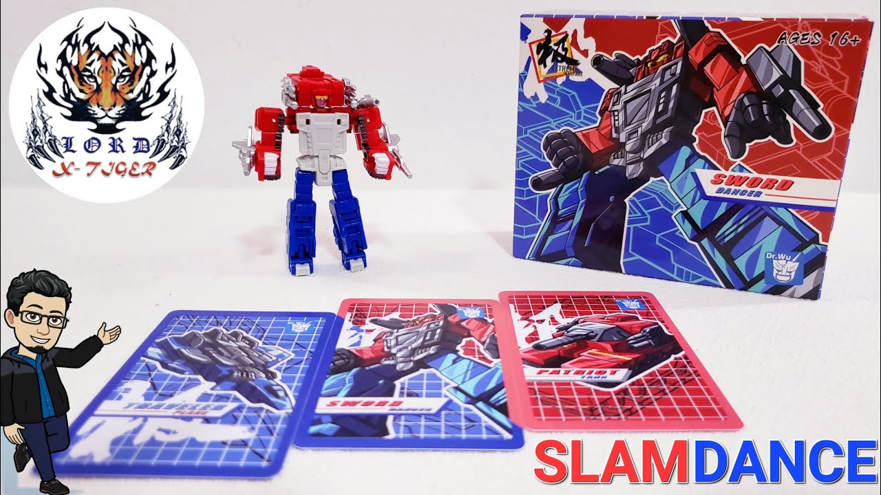 Transformers Dr. Wu, Sword Dancer (a.ka. Slamdance) - Cassetticons ...