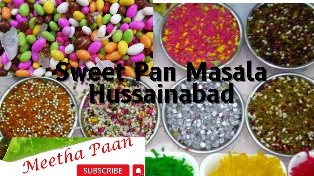 Memon Paan Hussainabad Paan Sweet Masala Karachi Pakistan - YouTube