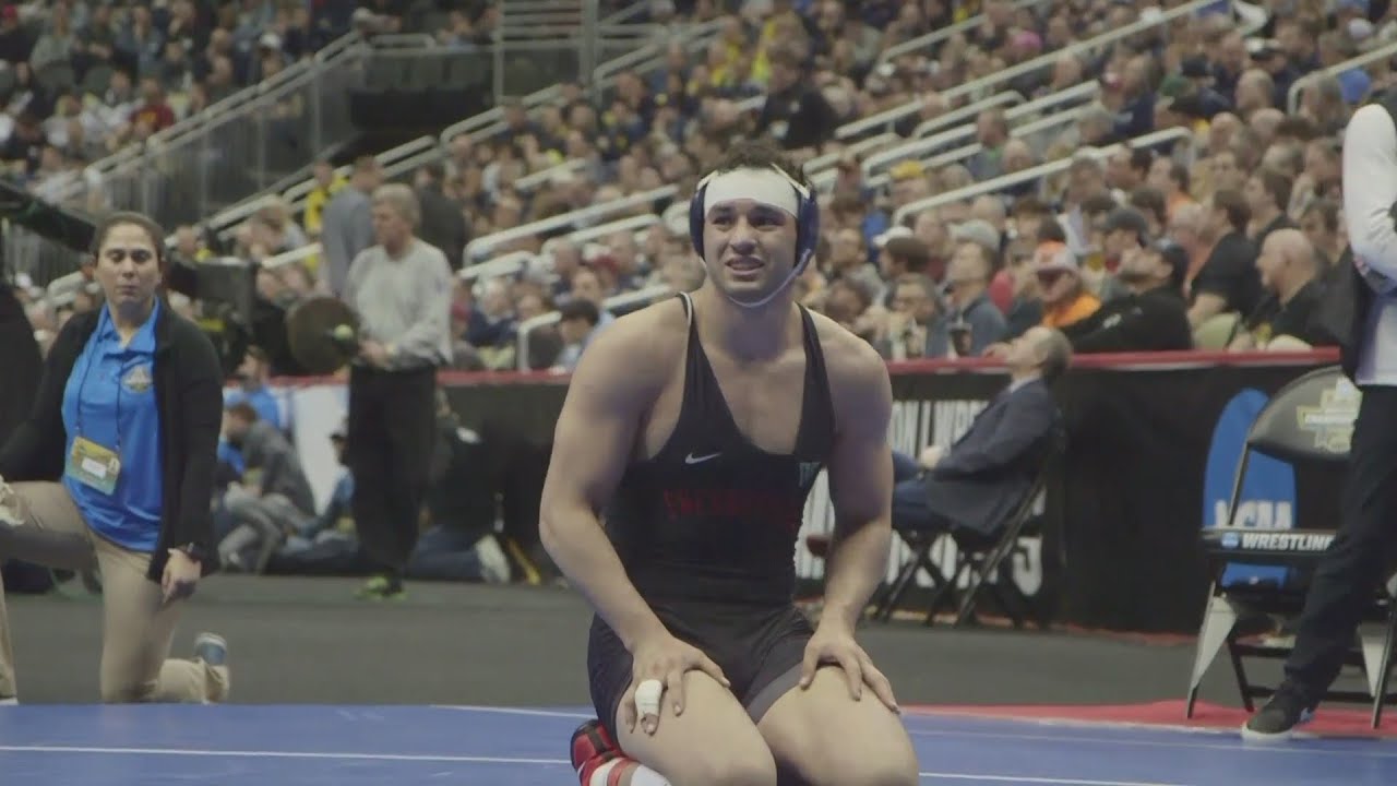 Josh Hokit earns all-American status - YouTube