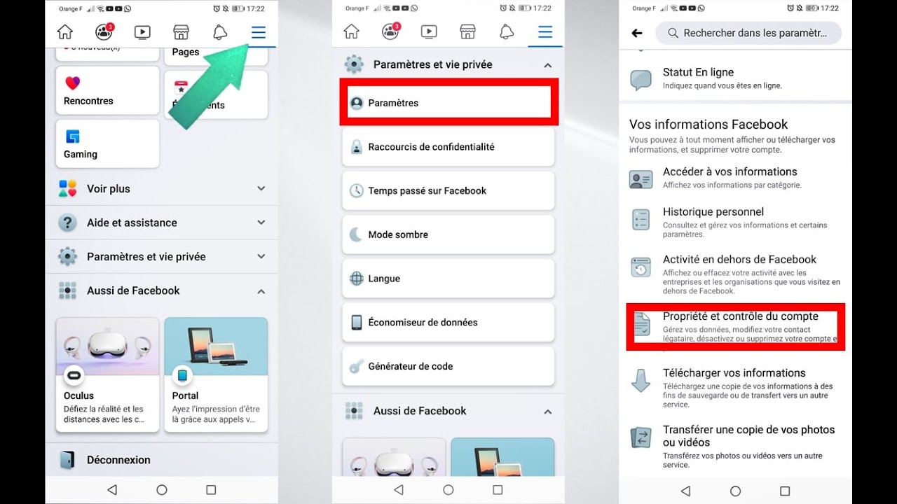 Comment supprimer ou désactiver compte Facebook en 2021 - YouTube