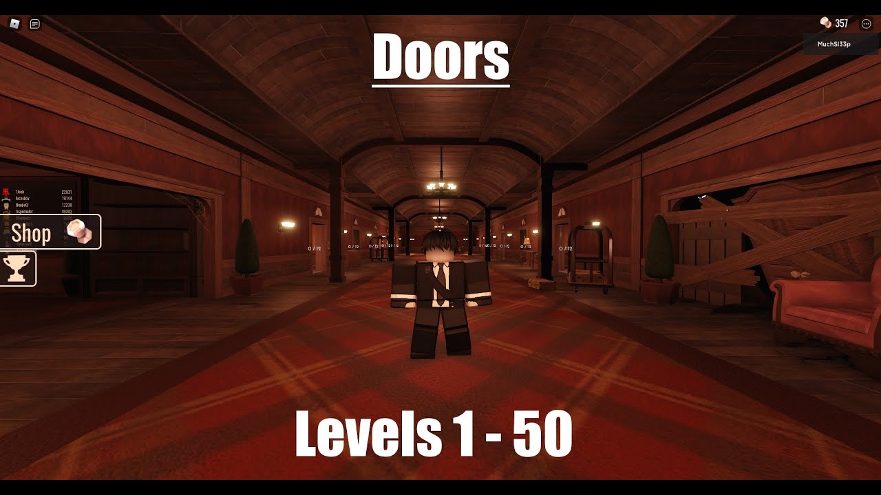 Doors (Horror) Walkthrough Levels 1-50 - YouTube