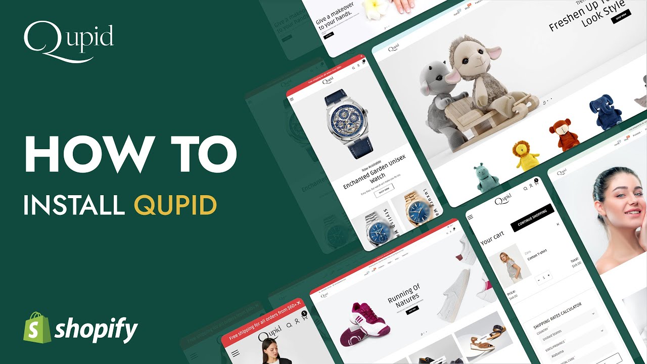 Qupid - How to Install Qupid Shopify Theme || BullTheme - YouTube