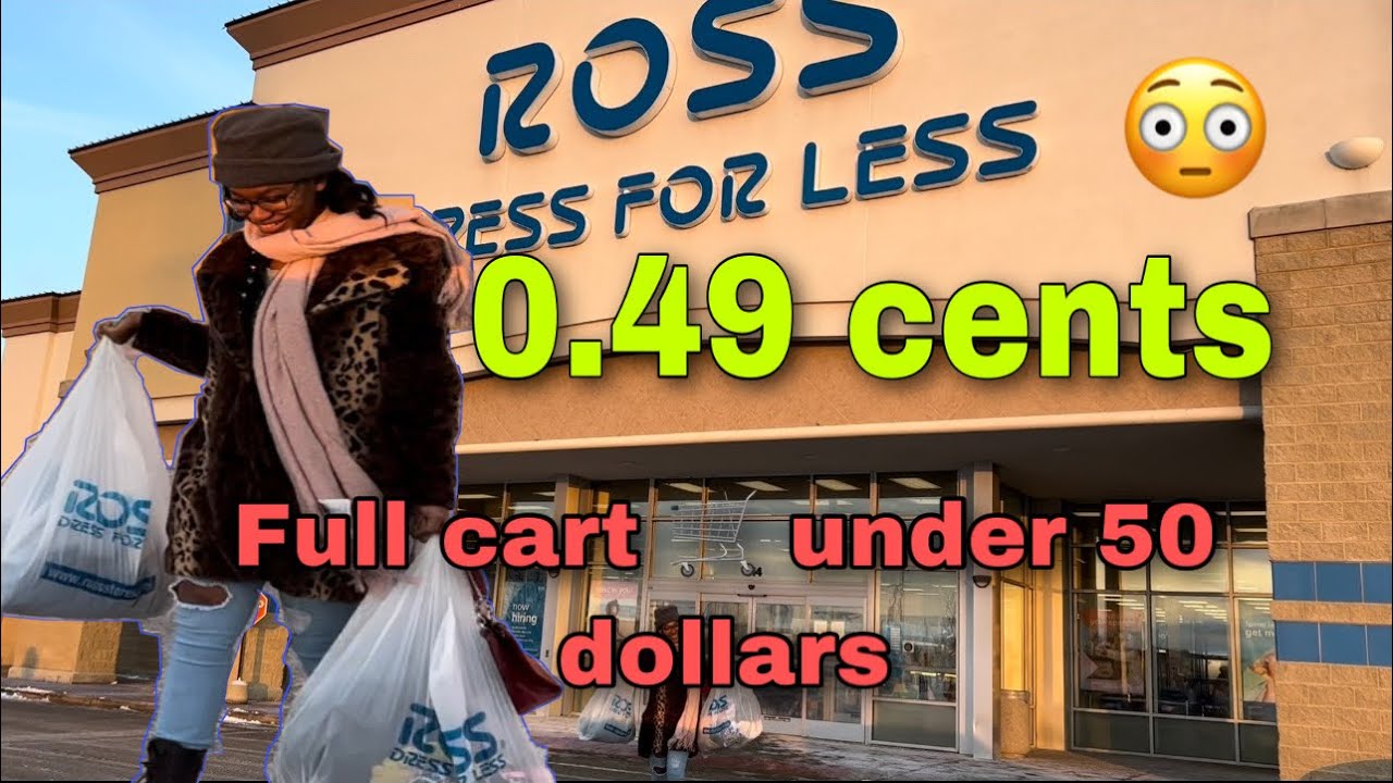 Ross dress for less 0.49cent 😳/ full cart 🛒 for 50 dollars - YouTube
