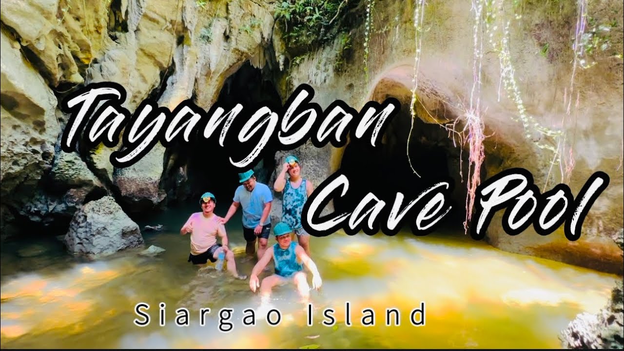 Tayangban Cave Pool || Siargao Island - YouTube