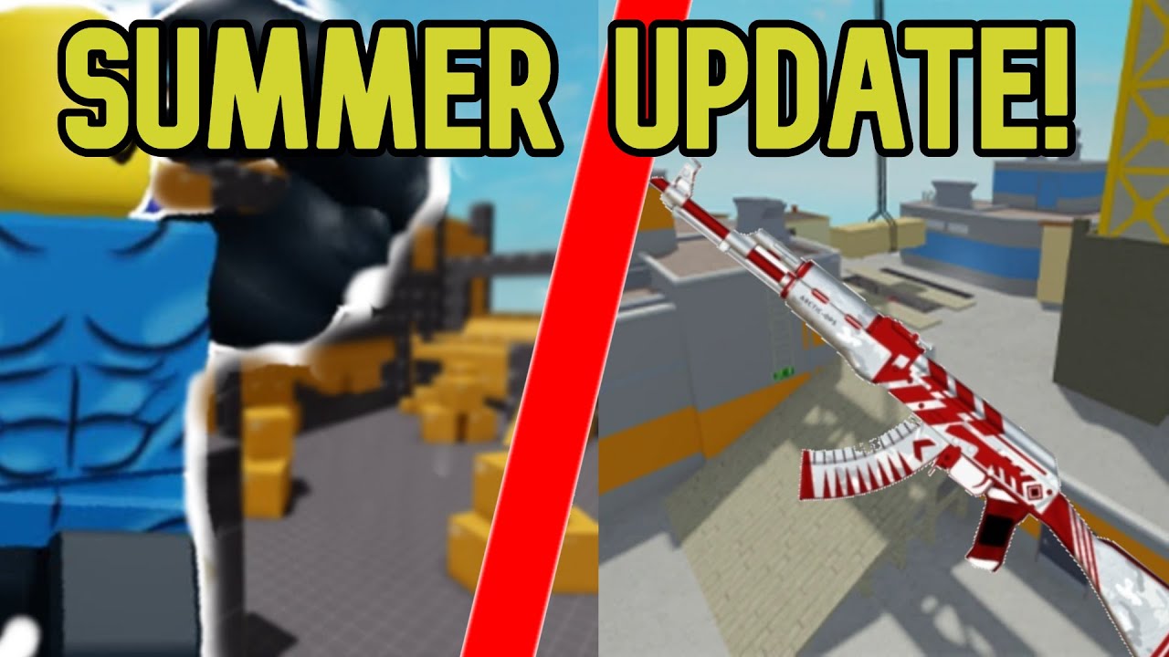 New Arsenal Summer Update!! | SKINS AND NEW MAPS! | Roblox Arsenal ...