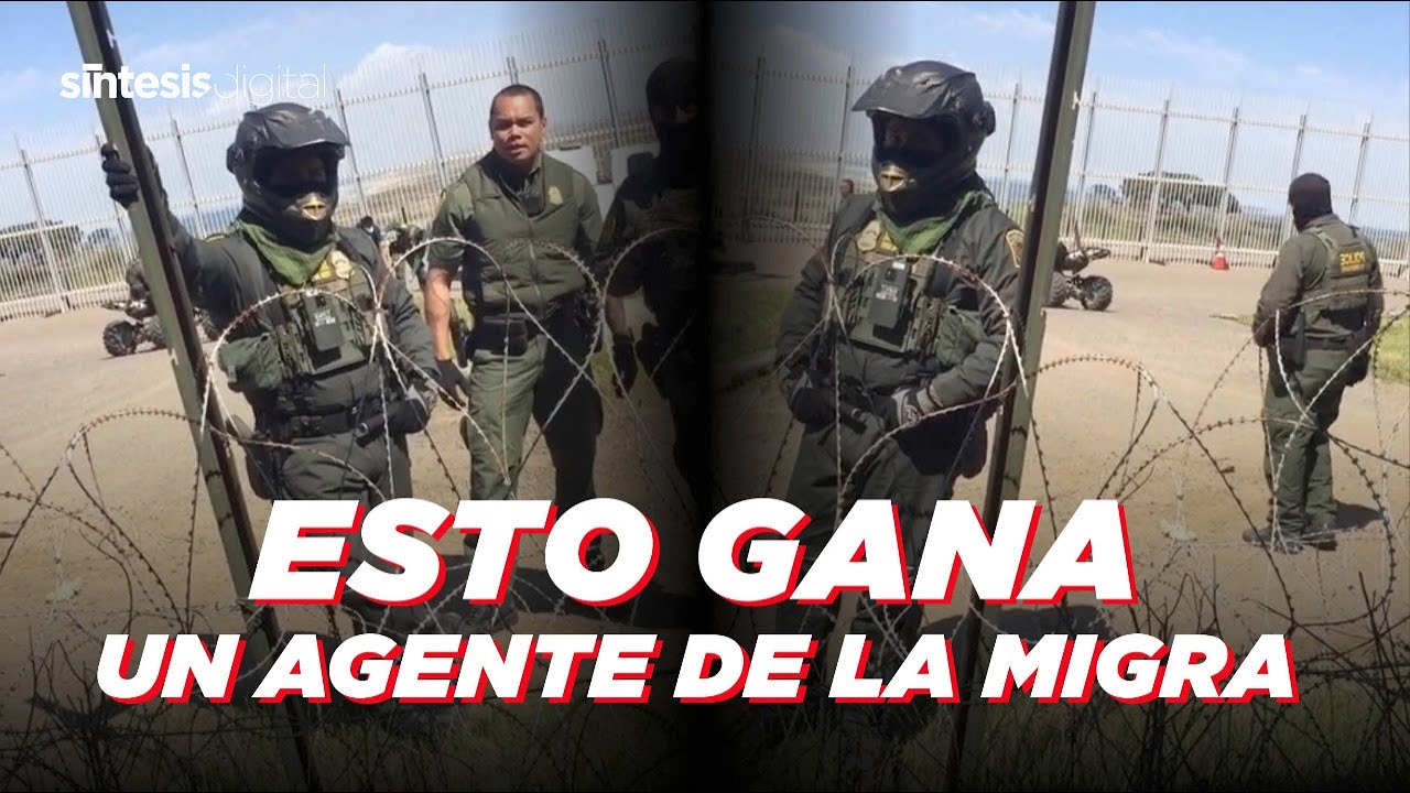 ESTO HACE LA MIGRA CUANDO DETIENE A UN MIGRANTE 🚨😱 - YouTube