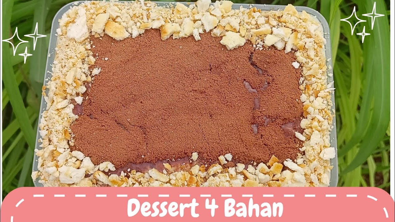 HANYA 4 BAHAN GAK PERLU DIMASAK ATAU DIPANGGANG | Resep Dessert Simpel ...