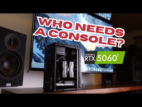 Micro ATX Living Room Gaming PC 2025 - RTX 5060 Ti + Ryzen 7 9700X