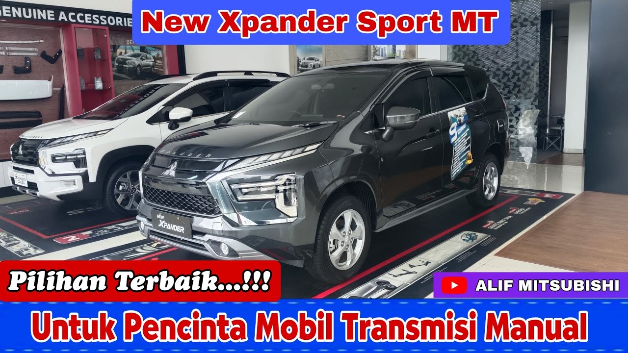 Review New Xpander Sport MT (manual) 2023 Warna Graphite Grey Metallic ...