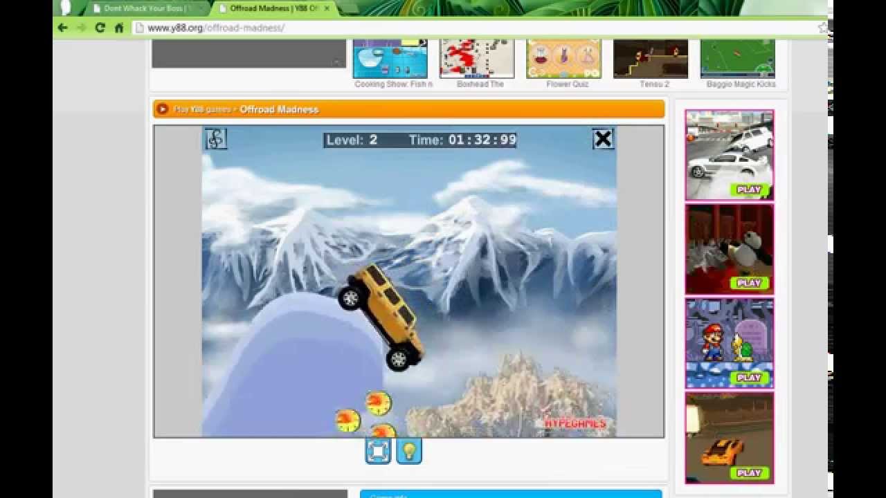 Funny games in y88.org - YouTube