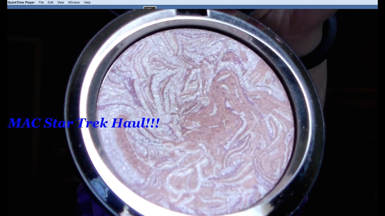 MAC Star Trek Makeup Haul - YouTube