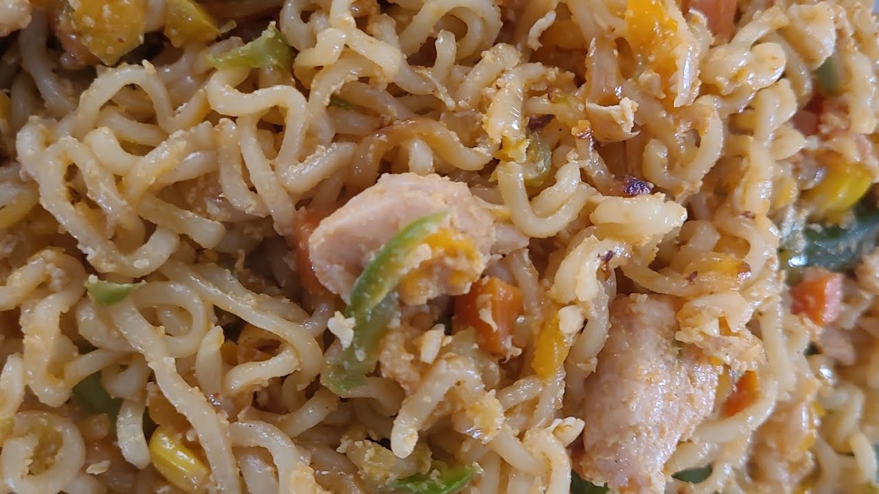 83🌺: Une autre façon de préparer les noodles/ idée de déjeuner ou diner ...