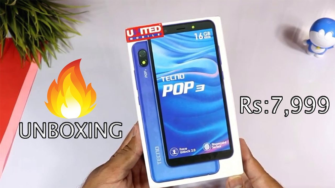TECNO POP 3 Unboxing and reviews price full detail - YouTube