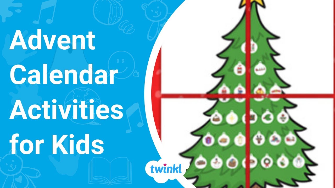 Using This Large Advent Calendar: Educational Activities for Kids - YouTube