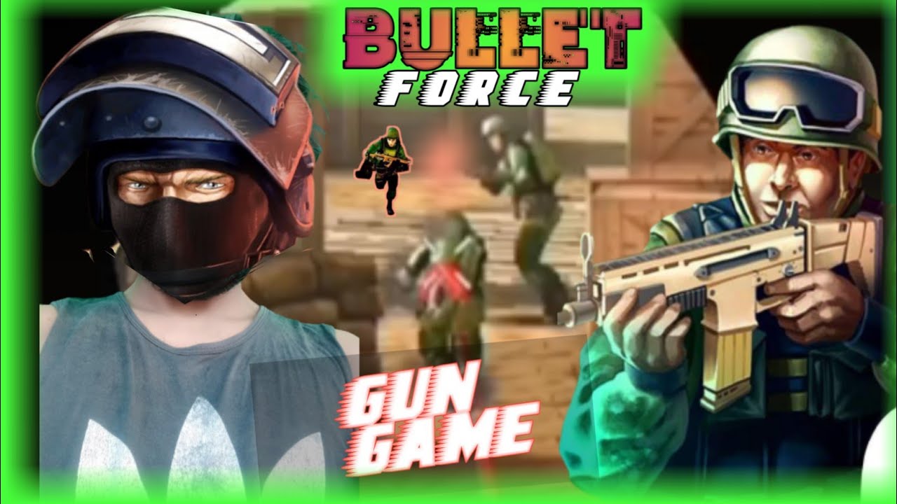 [Bullet Force]_Only 3 Player's Fight in Gun Game [OUTPOST] - YouTube