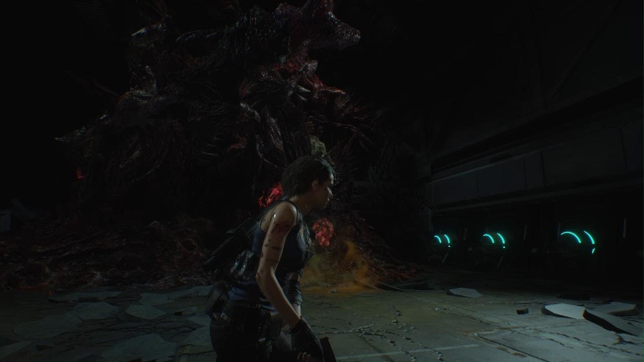 RESIDENT EVIL 3 Nemesis Final Boss Fight - YouTube