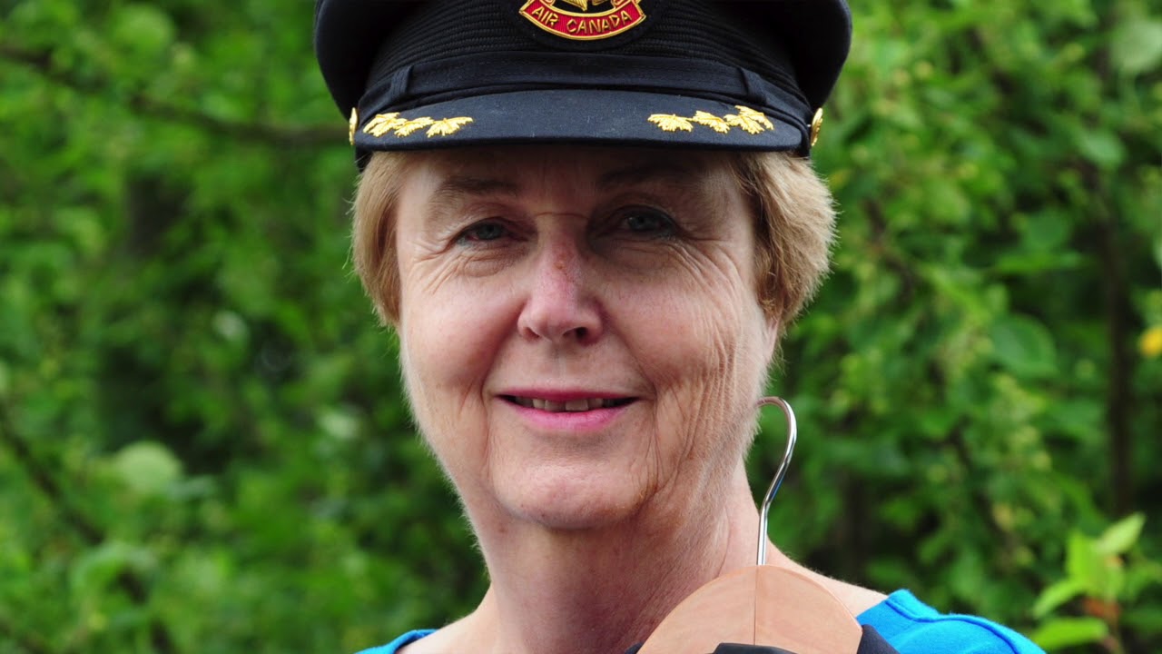 Canada’s first female commercial pilot discusses her career - YouTube