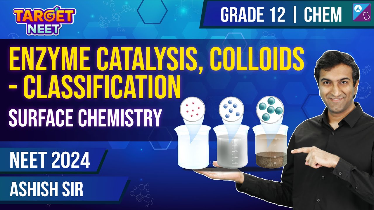 Enzyme Catalysis, Colloids - Classification | L4 | Surface Chemistry ...