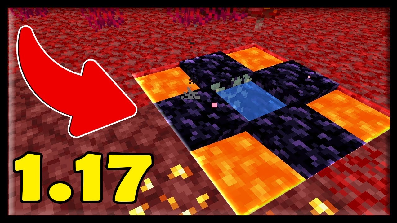 MINECRAFT 1.17 - ACABARAM DE DESCOBRIR UM NOVO BUG DE ÁGUA NO NETHER ...