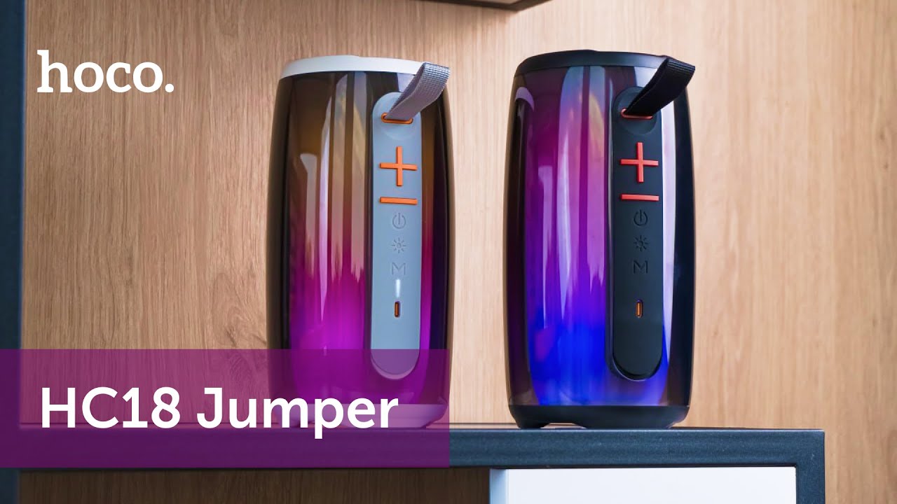 Hoco HC18 Jumper - яскрава музика в одній руці! - YouTube