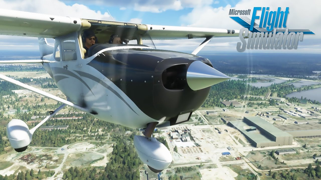 Microsoft Flight Simulator 2020 | Chernobyl Nuclear Power Plant | Hands ...