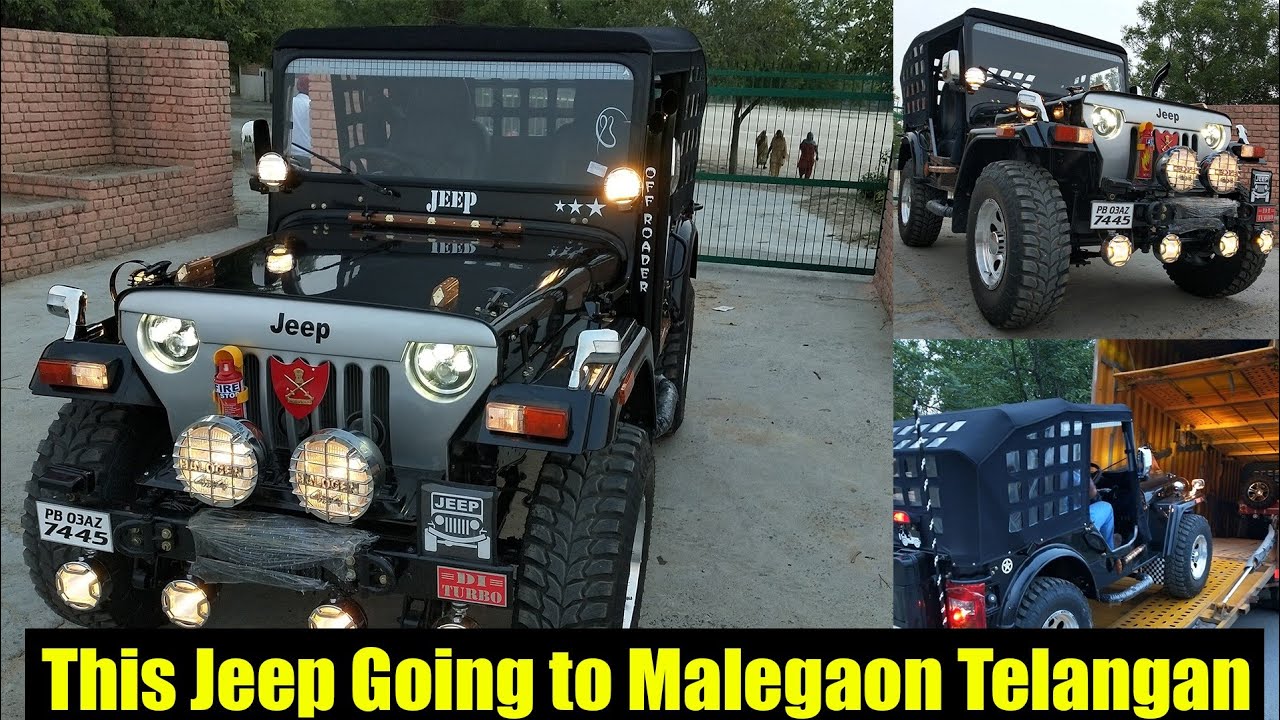 Kulwinder motors 9781265812 super jeep modified Mandi dabwali Willy's ...