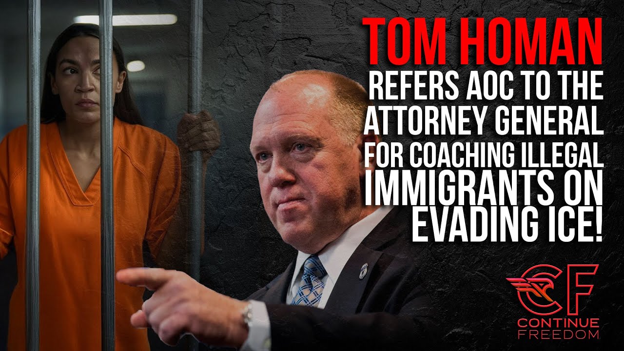 Does Tom Homan want AOC in Jail? - YouTube