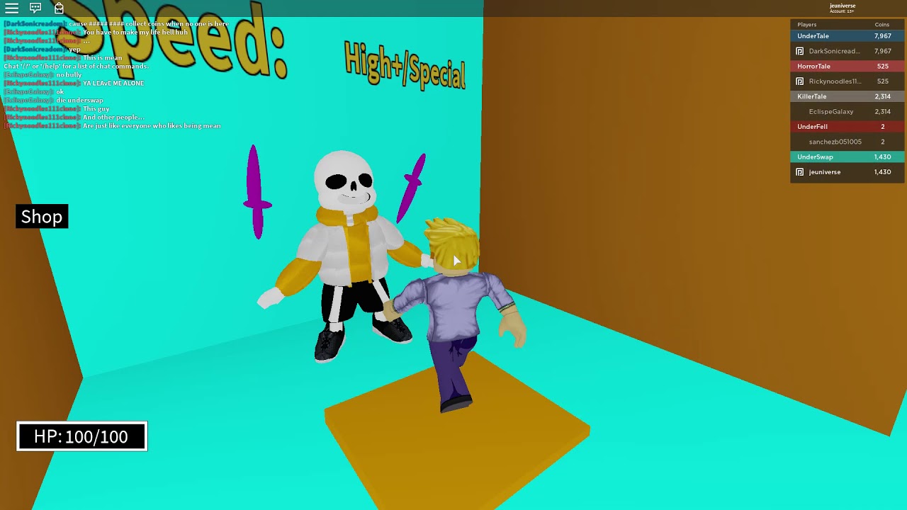 Gaster Blaster Battle showcase part 10: Swap Sans update (13+) - YouTube