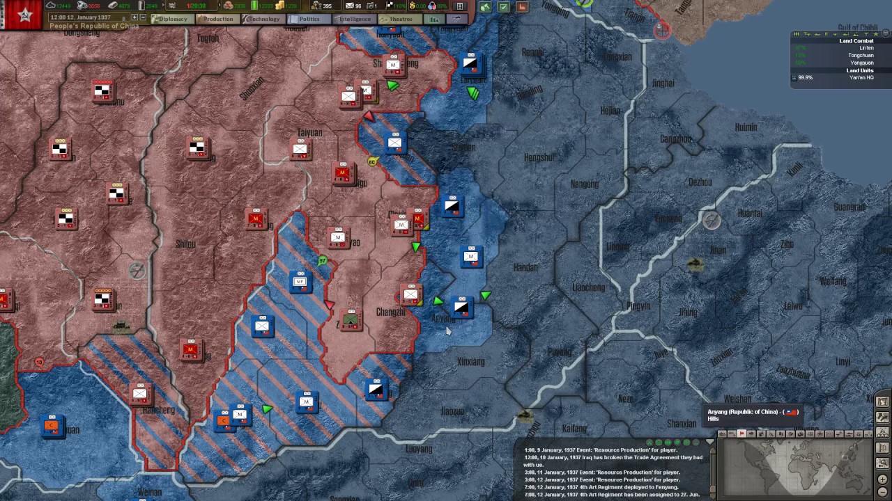 HoI 3 Black ICE 10.2 | People’s Republic of China | Part 5 - YouTube