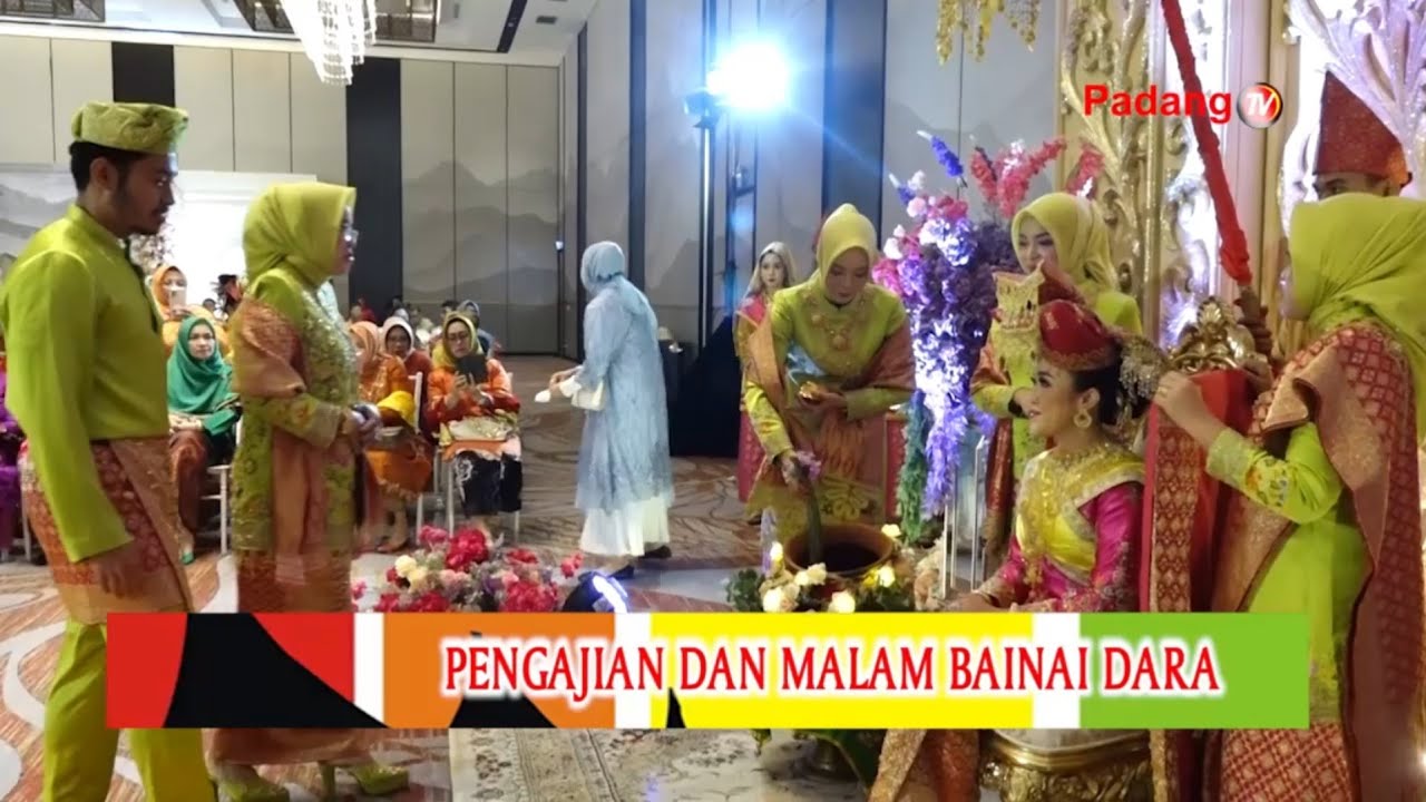 Kucindan Minang - Pengajian dan Malam Bainai Dara - YouTube