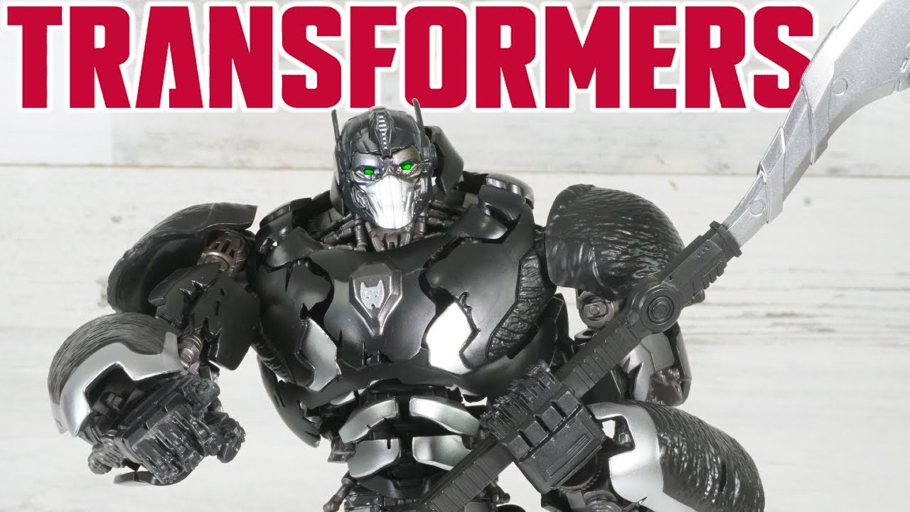 Transformers Rise of the Beasts Optimus Primal with Double Sword - YouTube
