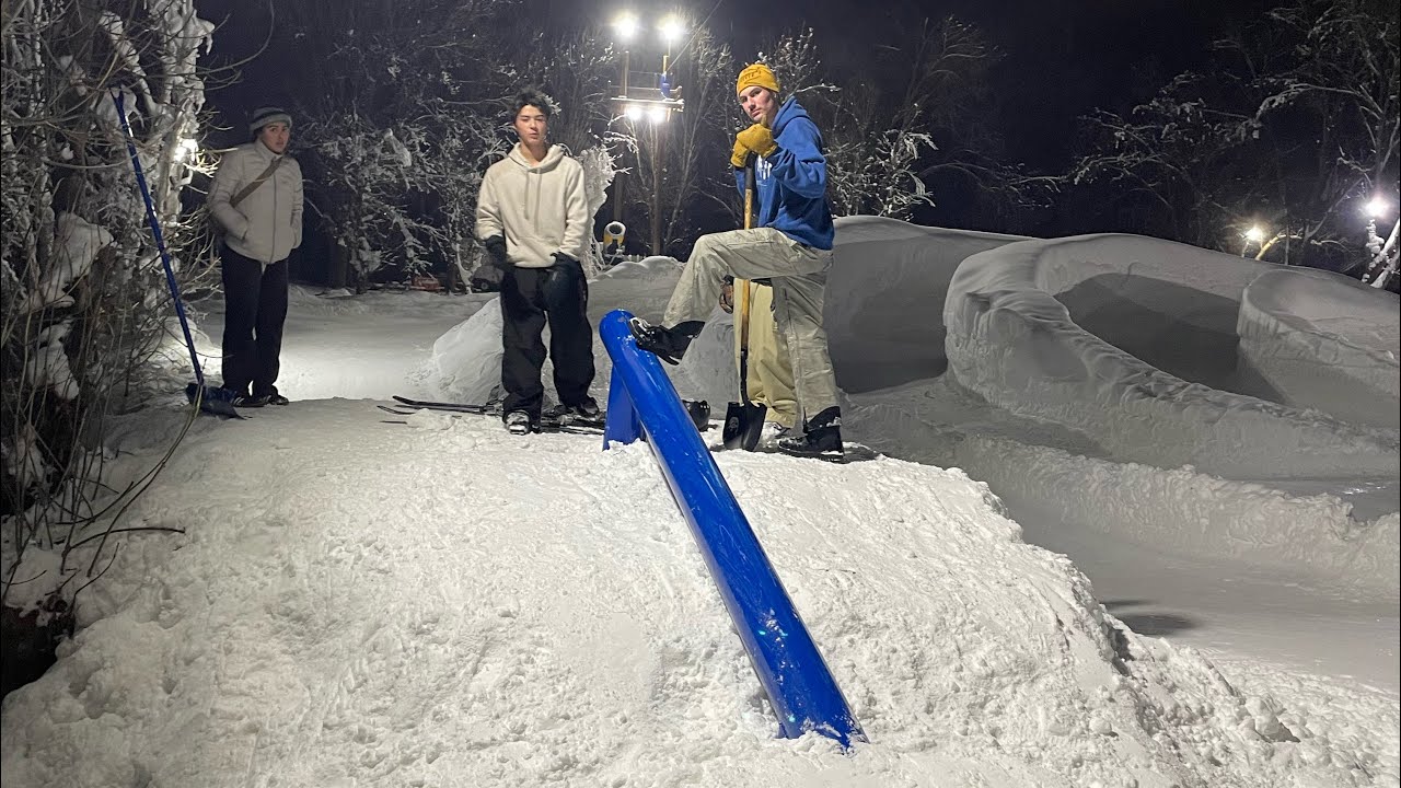 PRO SKIERS VS MASSIVE POLE JAM! - YouTube