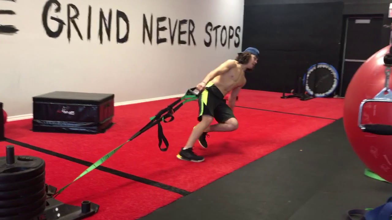 Lateral Sled Drag - YouTube